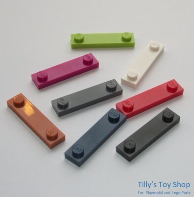 Lego - Mod 1x4 Thin Tiles, 2 Studs - 92593 41740 - Pick Colour & Pack ...
