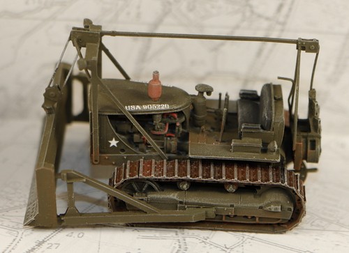 Artitec #387.338 U.S. Army D& Bulldozer WWII Train Load 1/87 HO Scale ...