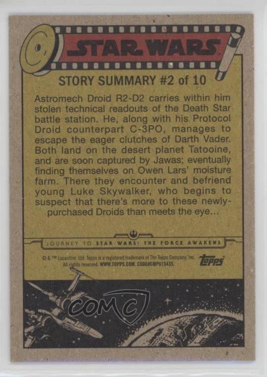 2015 Star Wars: Journey to The Force Awakens Princess Leia Organa R2-D2 ...