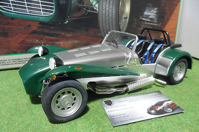 CATERHAM SUPER SEVEN BDR vert/gris 1/12 kit monté TAMIYA 10201 voiture ...