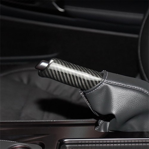 Real Carbon Fiber Car Handle Hand Brake Cover Trim For Nissan GT-R GTR ...
