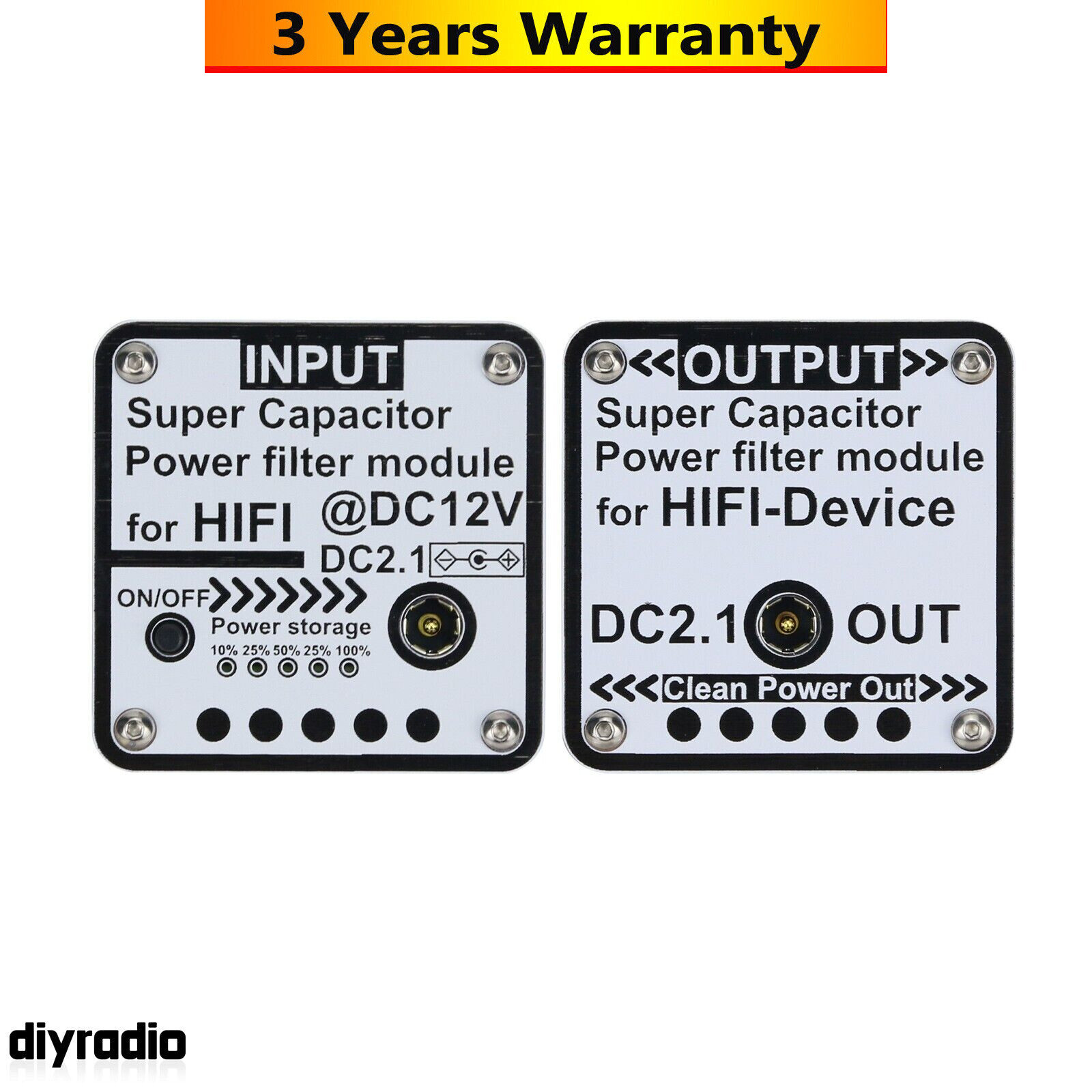 12V 5F Super Capacitor Power Filter Module for Hifi Line Filter EMI ...