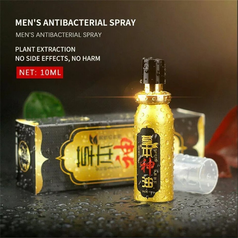 3PCS Male Delay Spray 60 Minutes Long Delay Ejaculation Enlargement Sex ...