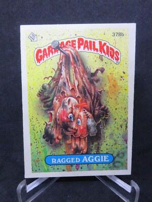 1987 Garbage Pail Kids OS9 #378b Ragged Aggie Decent Shape KL | eBay