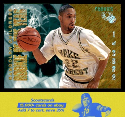 1995 Classic Randolph Childress ROY Interactive Cards PR3999 #ROY 11 | eBay