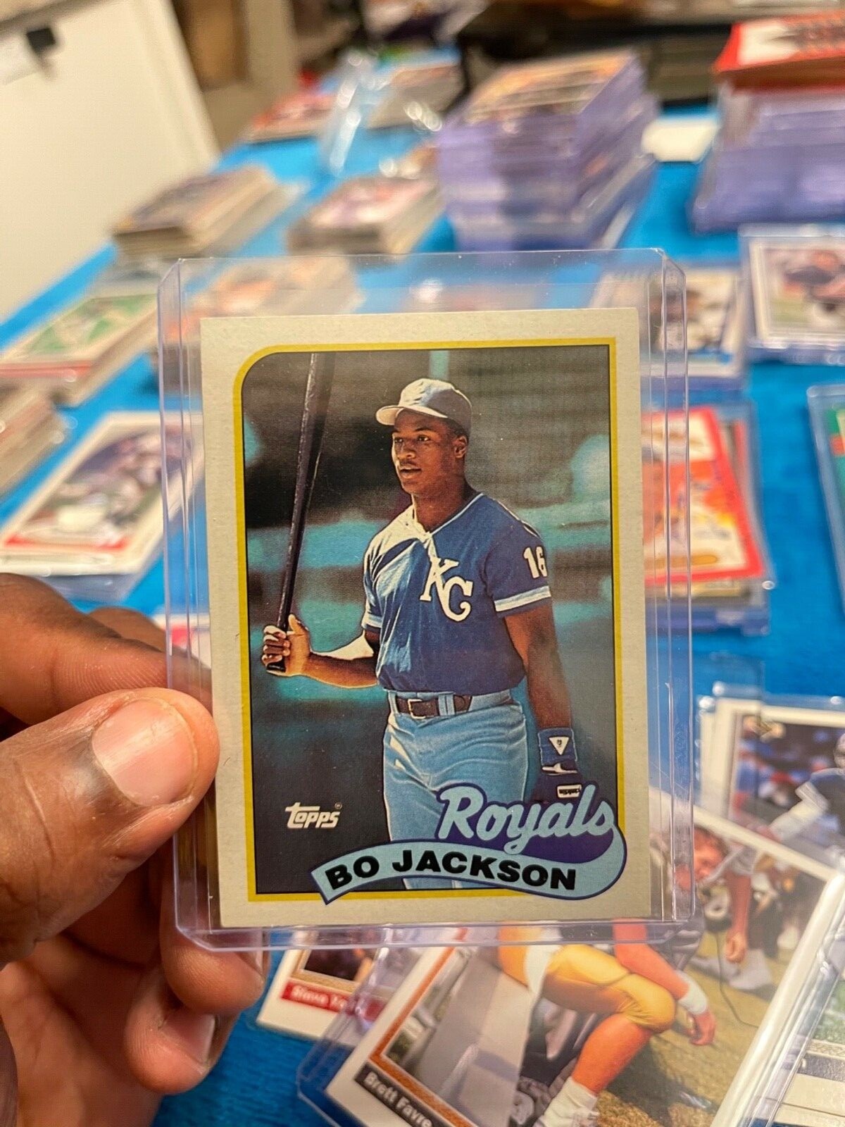 Topps Bo Jackson #540 Super Rare Error Card, Misprint back with wrong ...