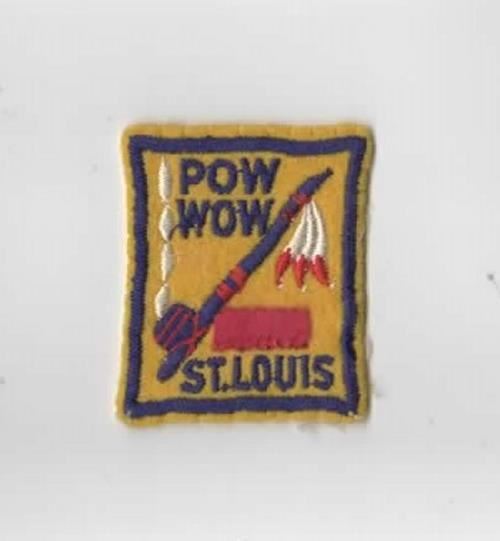 Pow Wow St. Louis YELLOW Border (SEWN) [AR-3291] | eBay
