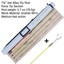 Maxcatch 1/2/3WT Fly Fishing Rod 6'/6'6"/7'/7'6" For Small Streams ...