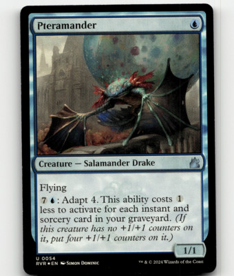 FOIL - MTG Pteramander 54 - Ravnica Remastered | eBay