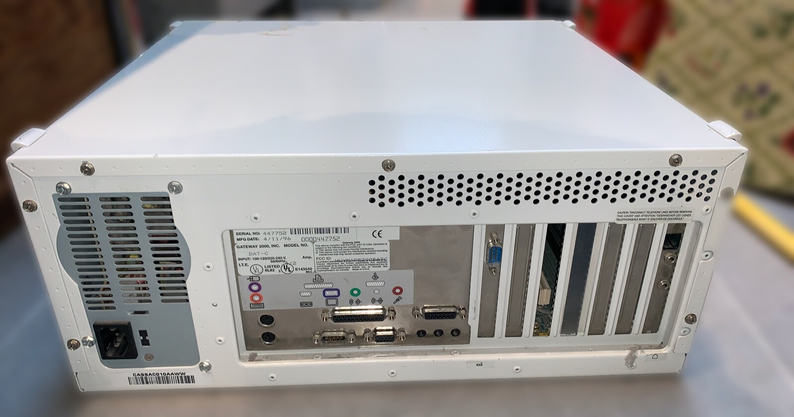 Rare 1996 Gateway 2000, P5-133 intel 150MHz Windows 98 Desktop computer ...