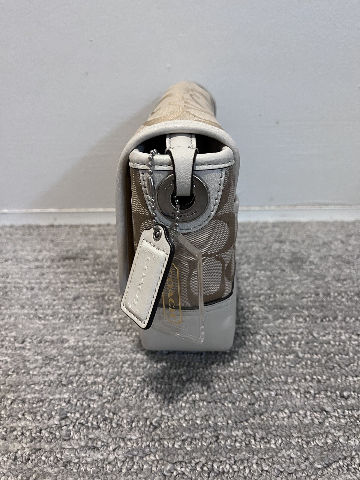 COACH Ivory/White Hadley Field Crossbody - Gem