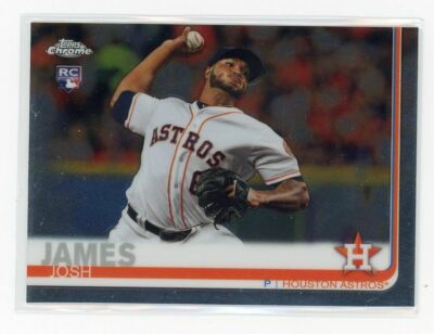 2019 Topps Chrome Josh James Base RC #55 Houston Astros | eBay
