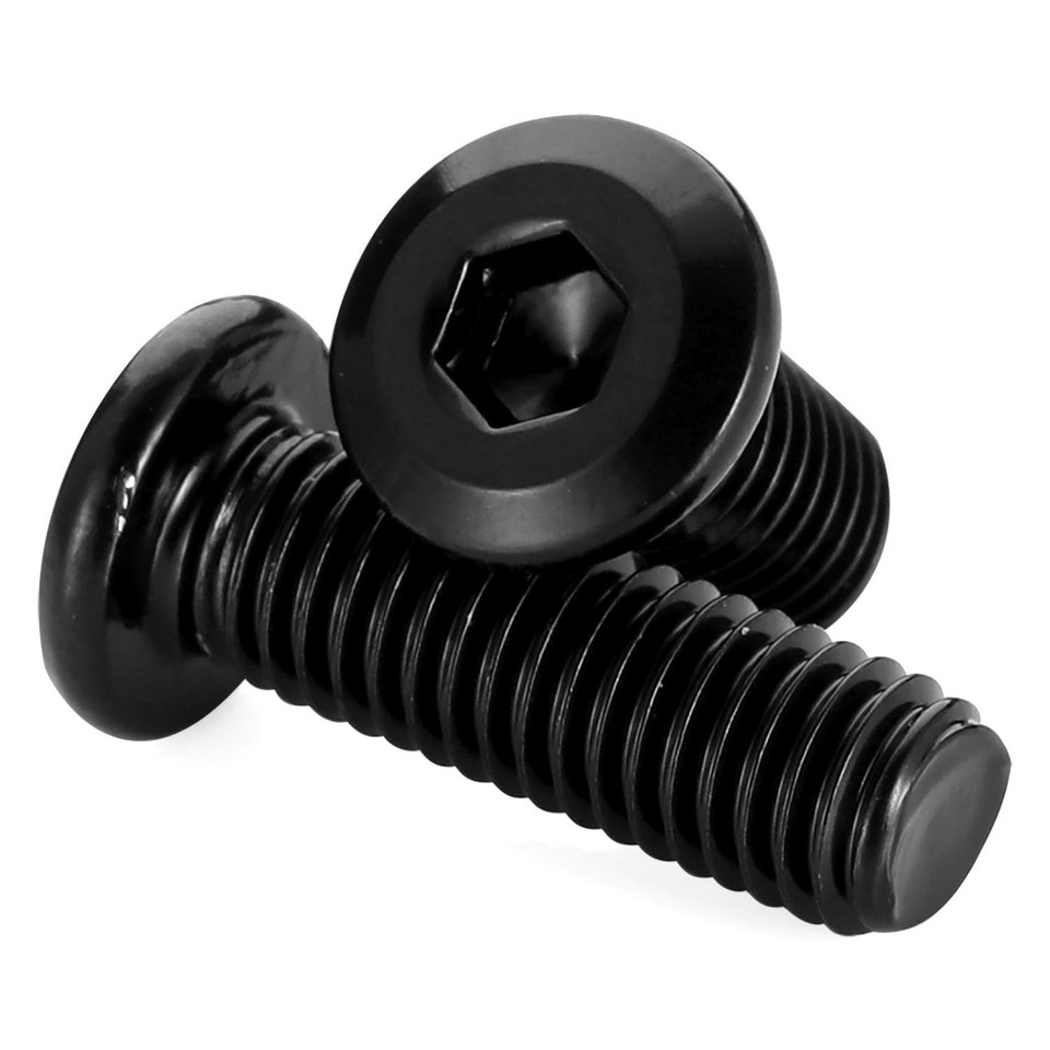 M6 x 16mm Socket Cap Allen Bolts, Flat Round Head Socket Cap Screws ...