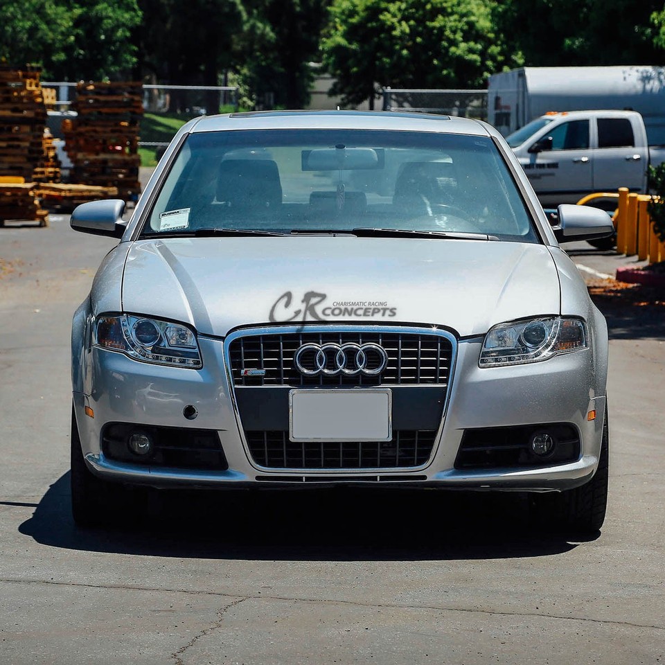 J2 FOR 03-08 AUDI A4 Typ 8E/8H B7 CATBACK EXHAUST HI POWER DUAL MUFFLER ...