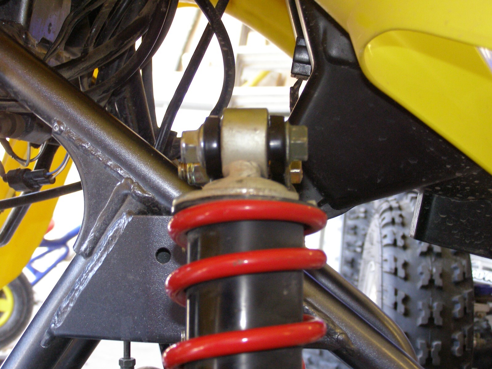 Suzuki LT-Z250 A-arms & Stock Shocks ATV Widening Kit + 4/110mm 3 ...