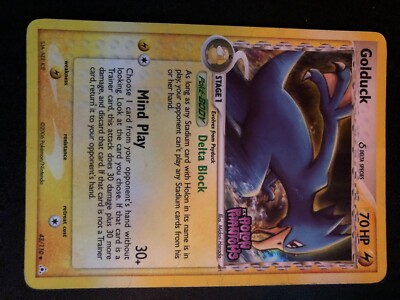 2006 Pokemon: GOLDUCK 43/110 [Reverse Holo] EX Holon Phantoms Gem Mint ...