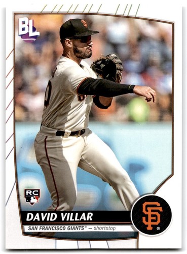 2023 Topps Big League David Villar RC San Francisco Giants #16 | eBay