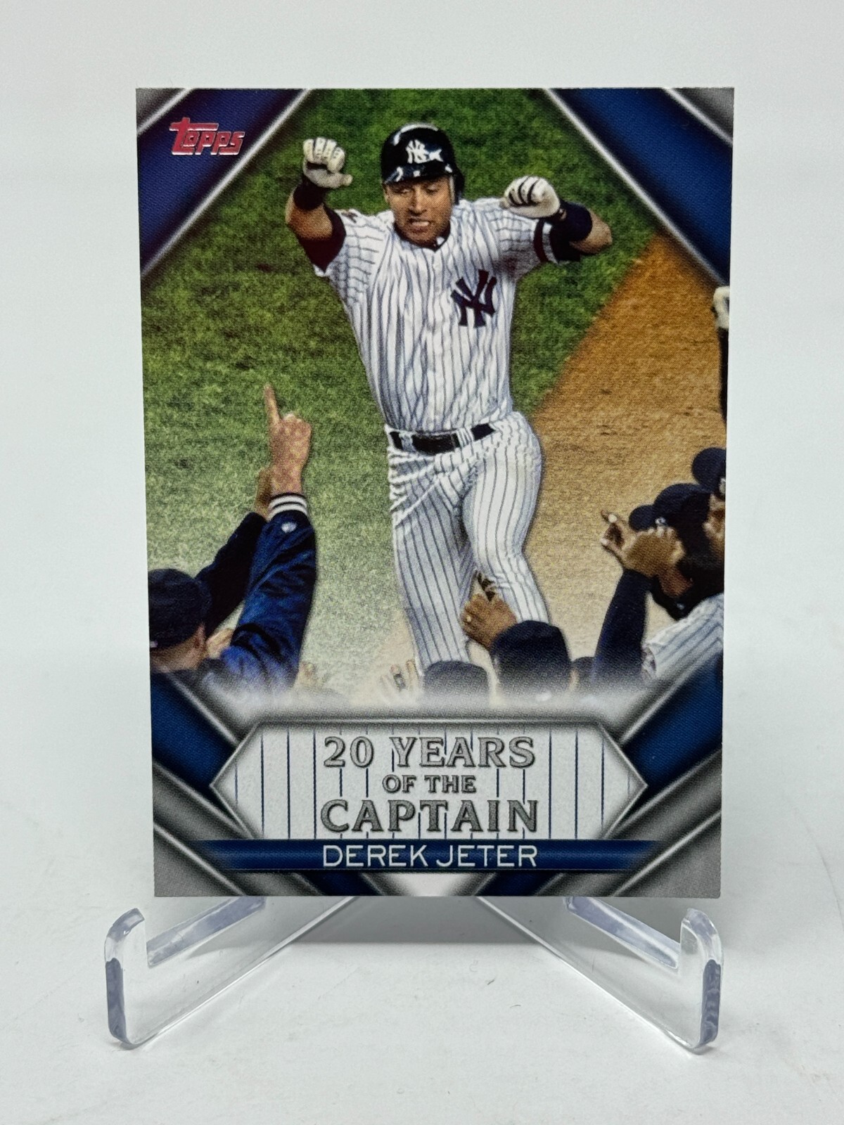 2020 Topps Baseball Derek Jeter 20 Years Of The Captain Card #Y0C-01 | eBay