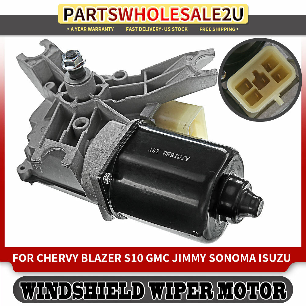 Windshield Wiper Motor Front for Chevrolet S10 Jimmy GMC Isuzu ...