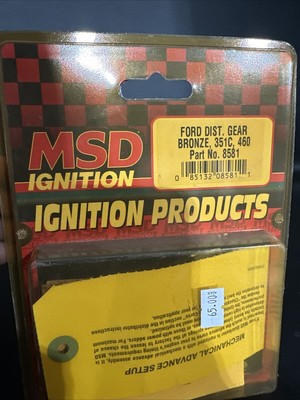 MSD 8581 Ford Distributor Gear, Bronze, 351C, 460 | eBay