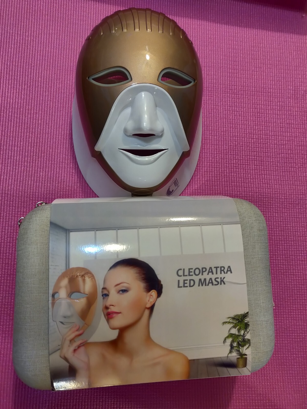 The original GENUINE Cleopatra Spa LED Light Therapy Mask- 7 Colors ...