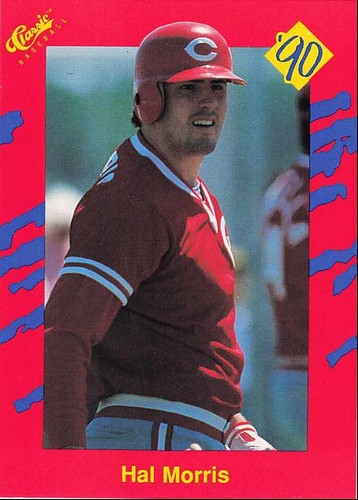 1990 Classic Update Hal Morris Cincinnati Reds #T35 | eBay