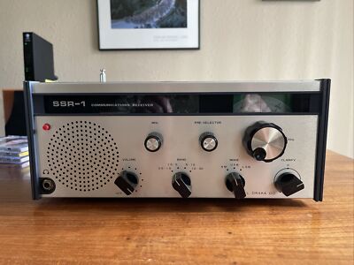 Vintage Drake SSR-1 Shortwave Ham AM/SSB/CW Radio Communications ...