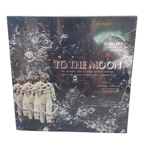 To The Moon Time Life Records 6 LP Box Set W/ Book Album NASA Space ...