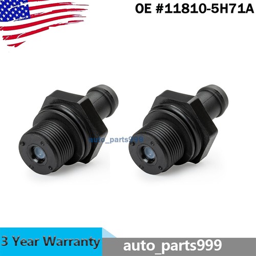 2PCS PCV Control Valve For Nissan Altima Pathfinder Frontier Sentra ...