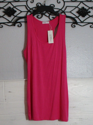 Fifth Parallel Threads Women's Top Size L Sleeveless Pink Scoop Neck | eBay