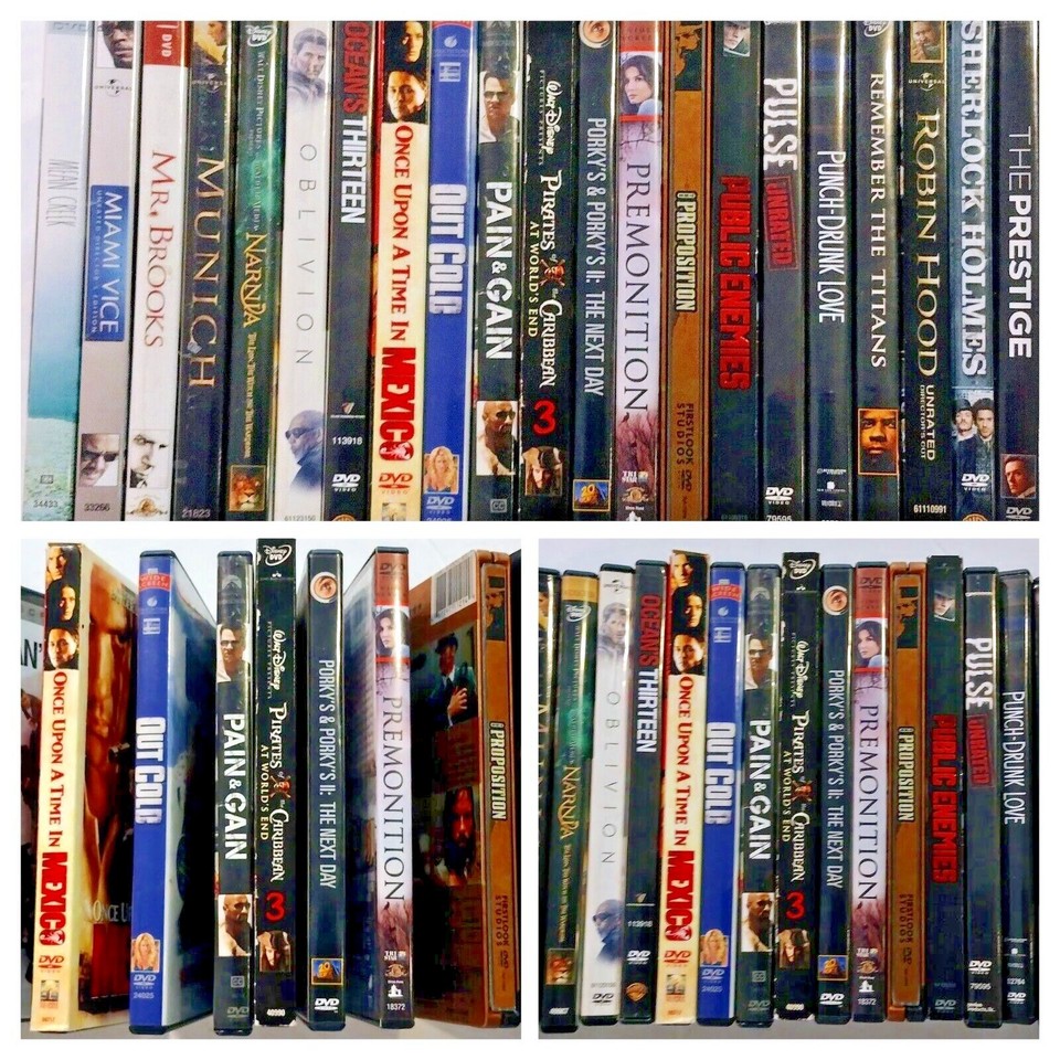 5 DVDs FOR $15 - Great DVD Movies Sale Pick & Build Your Own Lot Top ...