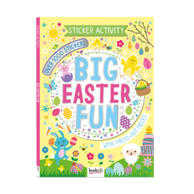 Bookoli CSA Giant Spring Big Easter Fun Sticker & Book Activity Art/Craft | eBay