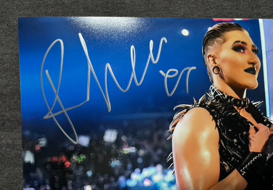 RHEA RIPLEY Autographed Autograph Auto Signed 8x10 Photo MAMI WWE JSA ...