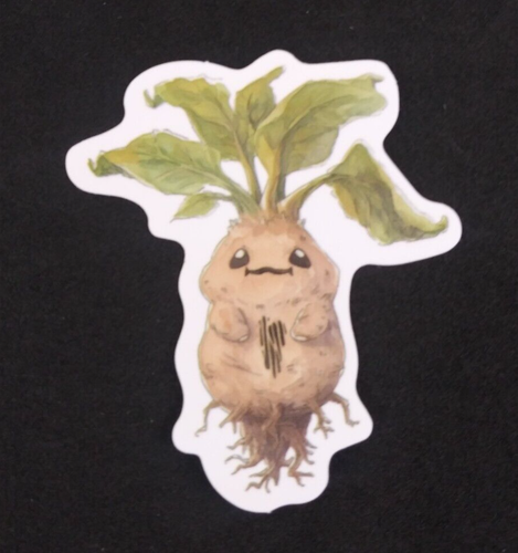 Mandrake Baby Fairy Monster Sticker 2.25" x 2" (P) | eBay
