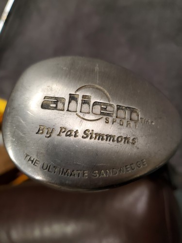 Alien Sport Pat Simmons The Ultimate Sand Wedge UniFlex Graphite Shaft ...
