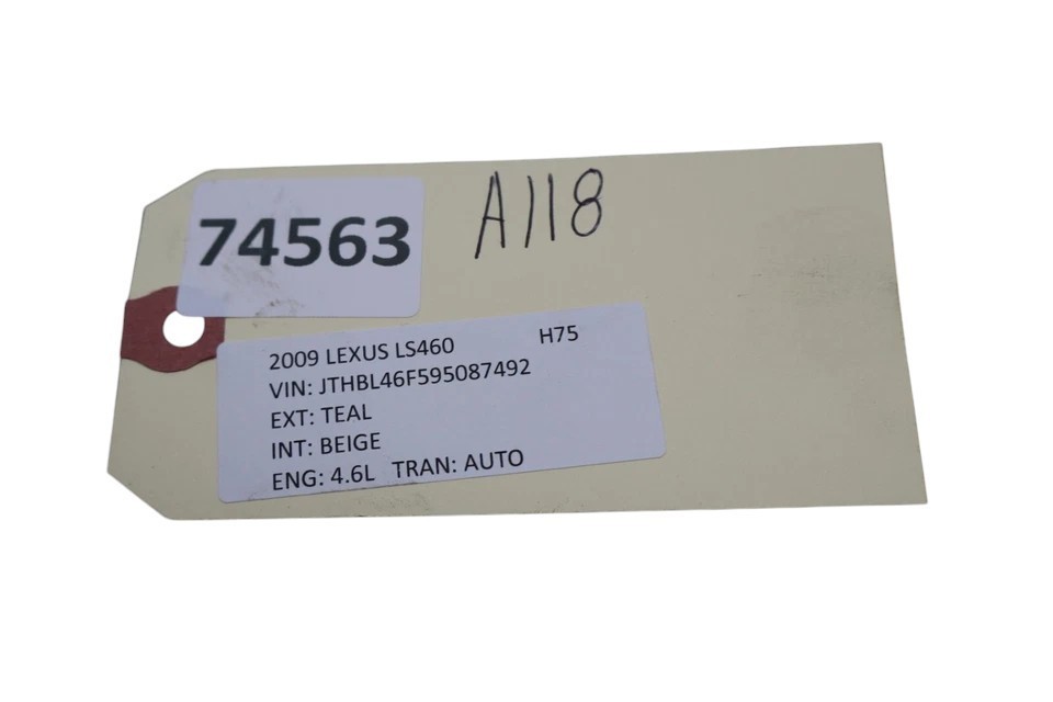 07-09 Lexus LS460 LS460L EPS Power Steering Computer Control Module ...
