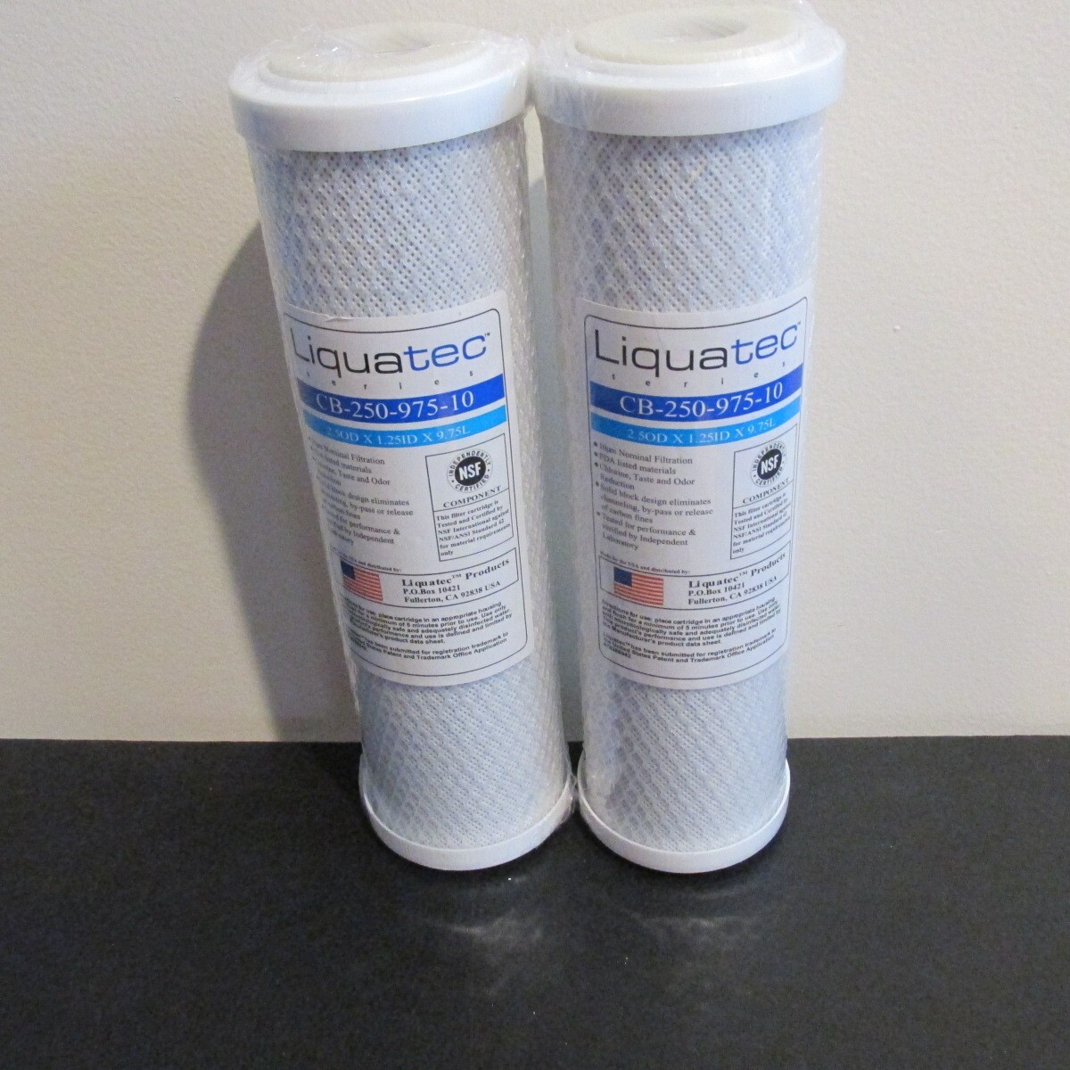 2 Units Liquatec CB-250-975-10 Filters. 2.50Dx125IDx9.75L | eBay