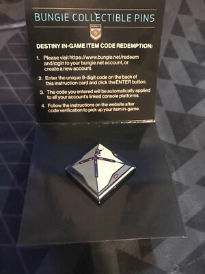 Destiny 2 Tyrant Ghost Shell Collectible Pin (NO EMBLEM CODE INCLUDED ...