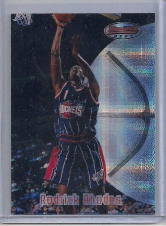 1997-98 Bowman's Best Atomic Refractor Rodrick Rhodes RC | eBay