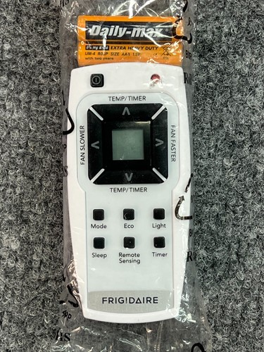 Genuine Frigidaire AC Air Conditioner RG63F/EF-ELD Remote Control OEM ...