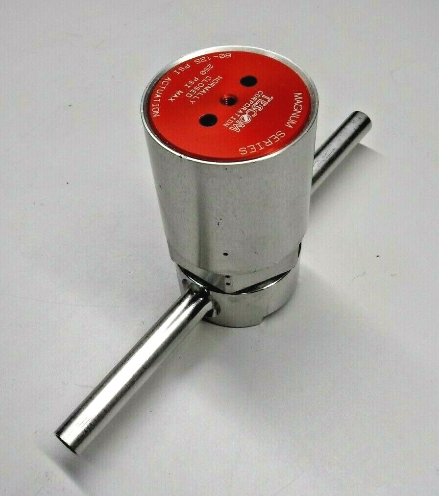 Tescom Magnum Series 31-1A52AAFR6FR64 Stainless Steel Diaphragm Valve ...