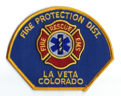 *RARE* La Veta (Huerfano Co.) CO Colorado Fire Prot. Dist. Rescue EMS ...