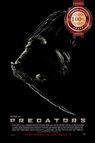 PREDATORS 2010 PREDATOR PROFILE ORIGINAL CINEMA MOVIE PRINT PREMIUM ...
