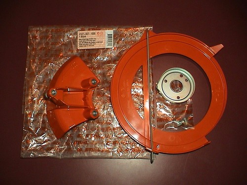 NEW OE STIHL Trimmer Brushcutter 200mm Limit Stop Guard Kit FS 260 360 ...