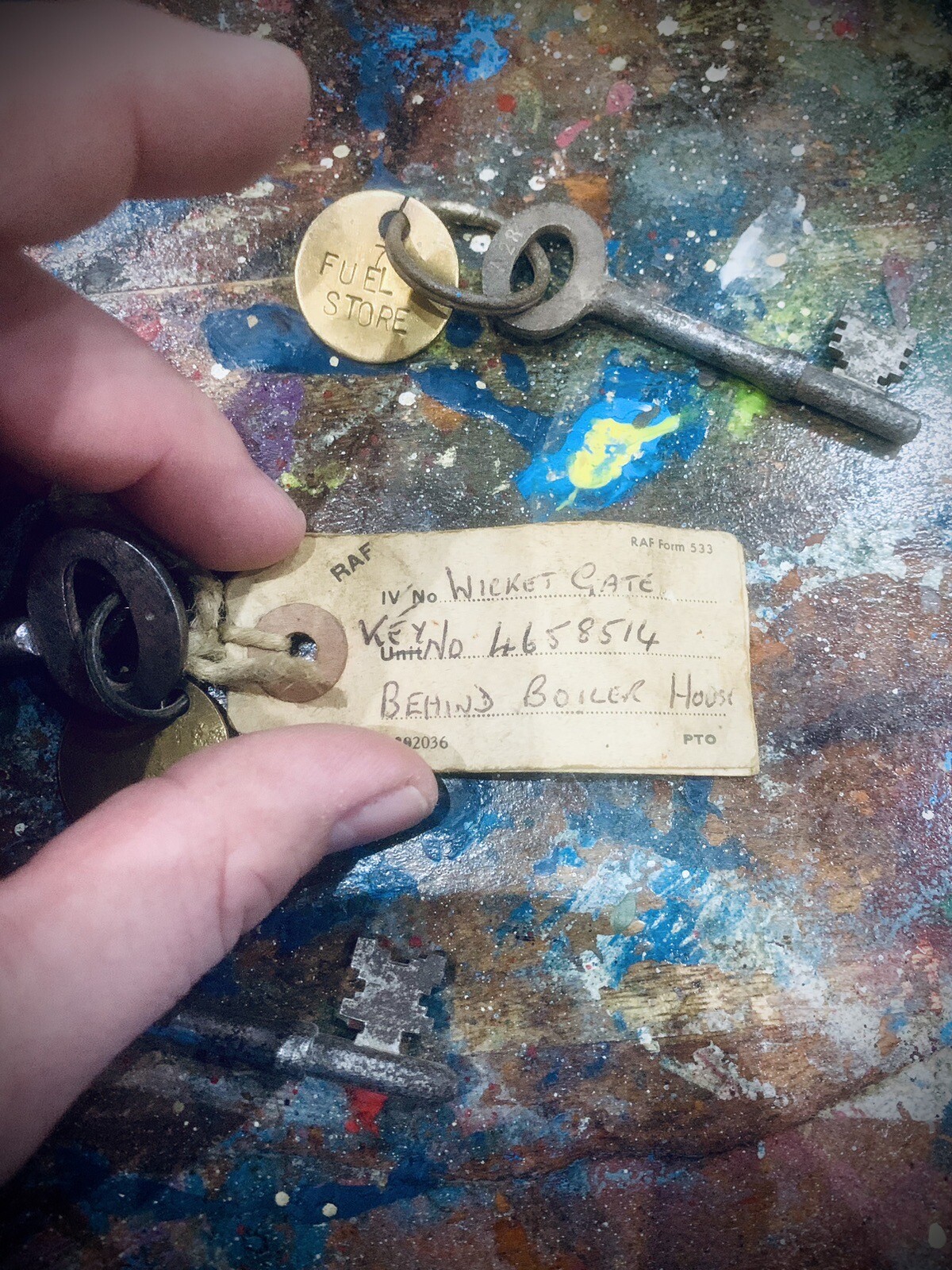 RAF Quedgeley Broad arrow Keys x 3 | eBay UK