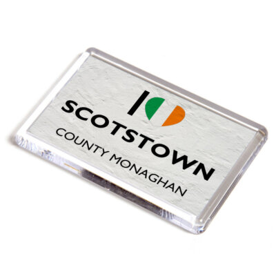 FRIDGE MAGNET - I Love Scotstown, County Monaghan - Ireland | eBay UK