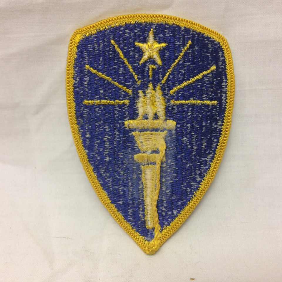 Vintage Military Patch Indiana Army National Constabulary Force Yellow ...