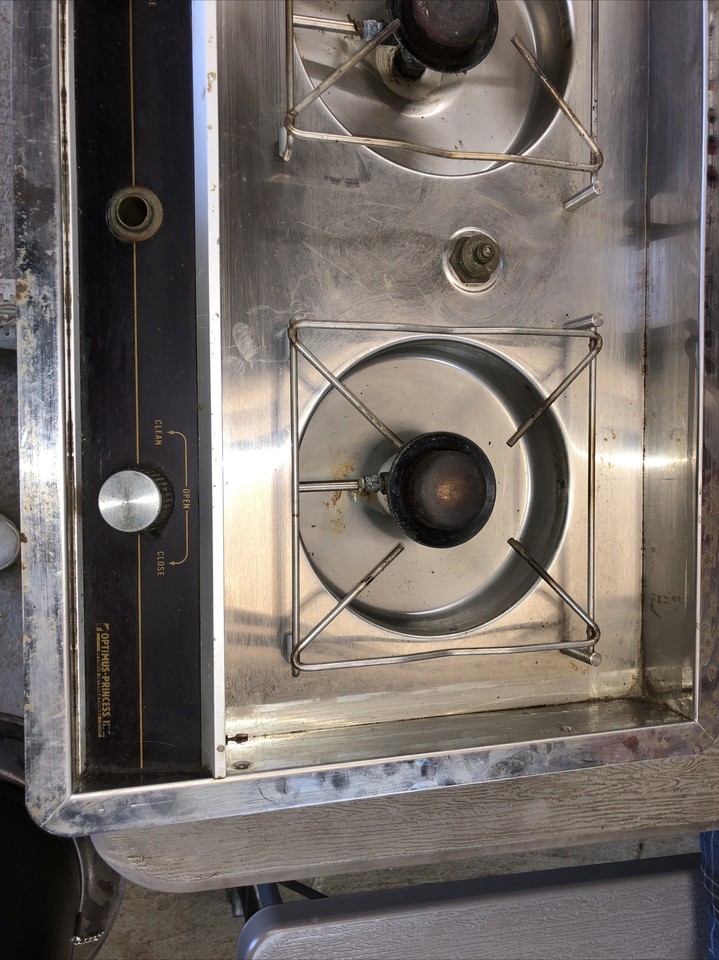 Princess By Seaward Two Burner Alcohol Stove Marine RV | eBay