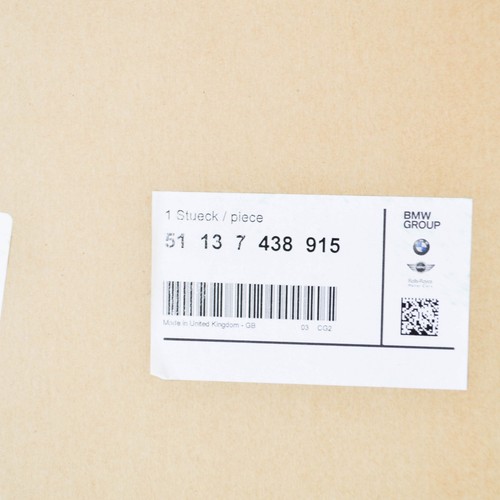 NEW MINI COUNTRYMAN F60 HOOD MOULDING 7438915 51137438915 ORIGINAL NO🇺🇸 ...