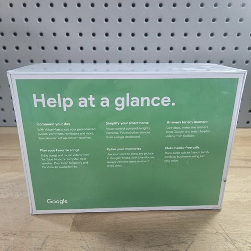 Google Nest Hub 1st Gen GA00515-US - Charcoal for sale online | eBay